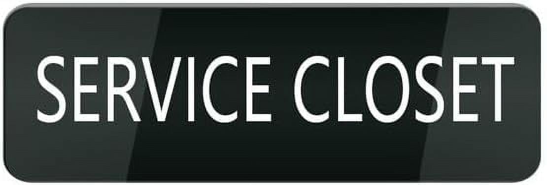 Acrylic Sign 3x10 Inch Acrylic Signs Closet Sign For House Office Home ...