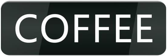 Acrylic Sign 3x10 Inch Acrylic Signs Coffee Fade Resisting Signs For ...