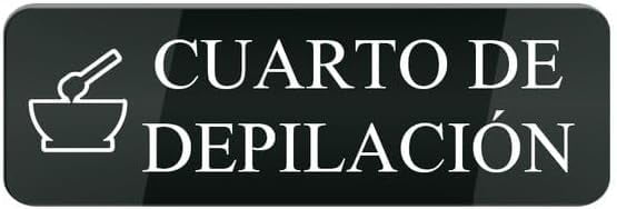 Acrylic Sign 3x10 Inch Acrylic Signs Cuarto De Depilaci N Small ...