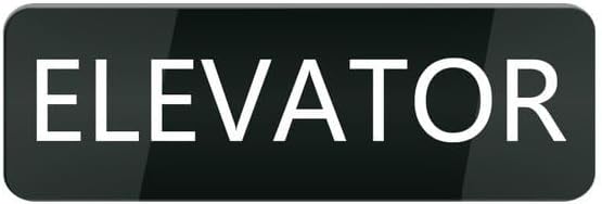 Acrylic Sign 3x10 Inch Acrylic Signs Elevator Sign For Door Or Wall ...