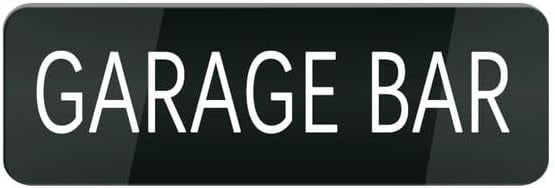 Acrylic Sign 3x10 Inch Acrylic Signs Garage Bar Fade Resisting Signs ...