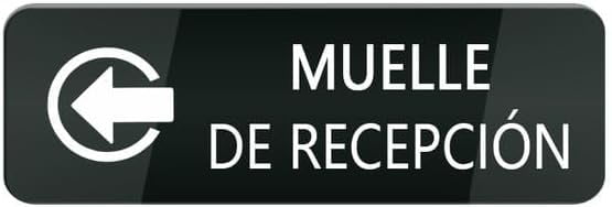 Acrylic Sign 3x10 Inch Acrylic Signs Muelle De Recepci N Stylish ...