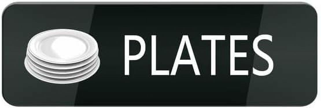 Acrylic Sign 3x10 Inch Acrylic Signs Plates Small Rectangular Sign For ...