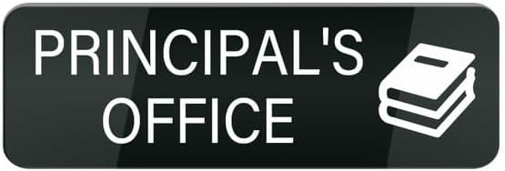 Acrylic Sign 3x10 Inch Acrylic Signs Principal S Office Sign For Door ...