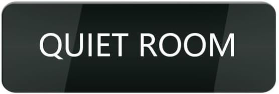 Acrylic Sign 3x10 Inch Acrylic Signs Quiet Room Fade Resisting Signs ...