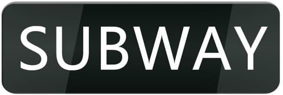 Acrylic Sign 3x10 Inch Acrylic Signs Subway Small Rectangular Sign For ...