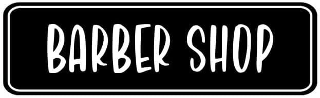 Acrylic Sign 3x10 Inch Barber Shop Acrylic Signs For Office Door Wall ...