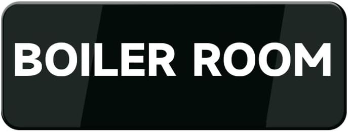 Acrylic Sign 3x10 Inch Boiler Room Sign Acrylic Warning Sign Door Wall ...
