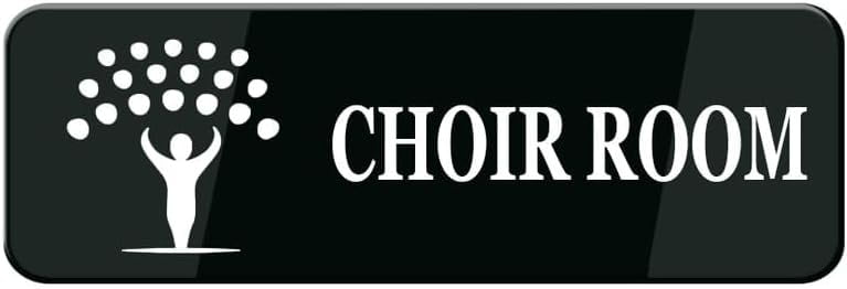 Acrylic Sign 3x10 Inch Choir Room Sign Acrylic Plastic Signs With ...