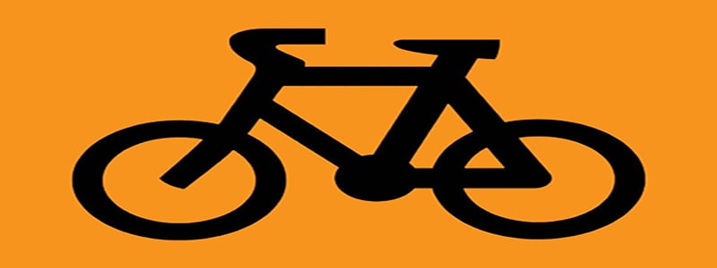 Acrylic Sign 3x10 Inch Cyclist Sign For Door Or Wall Acrylic Design For ...