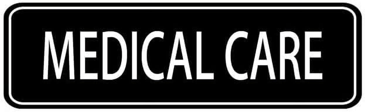 Acrylic Sign 3x10 Inch Medical Care Sign Acrylic Plaque For Door ...