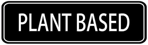 Acrylic Sign 3x10 Inch Plant Based Sign Acrylic Plaque With For Door ...