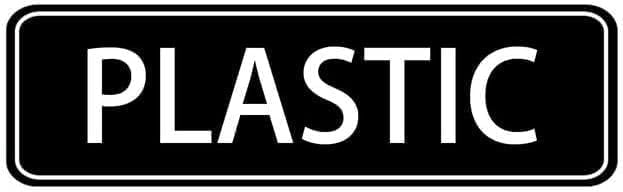 Acrylic Sign 3x10 Inch Plastic Sign Acrylic Plaque With For Door ...