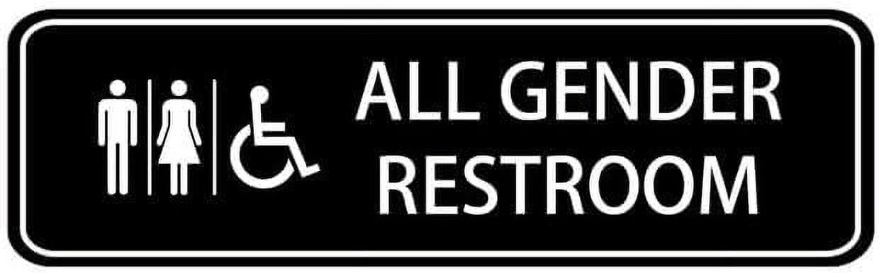 Acrylic Sign 3x10 Inch Plastic Signs Rounded Corners Long Lasting ...