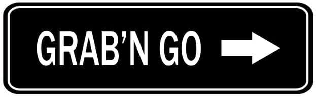 Acrylic Sign 3x10 Inch Plastic Signs Rounded Corners Long Lasting ...