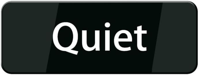 Acrylic Sign 3x10 Inch Quiet Please In The Hallways Sign Acrylic ...