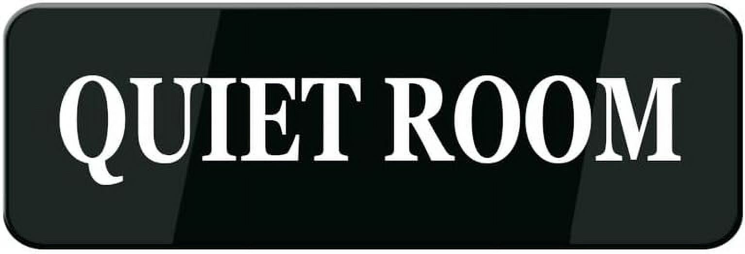 Acrylic Sign 3x10 Inch Quiet Room Sign For Houseoffice Signs For Home ...