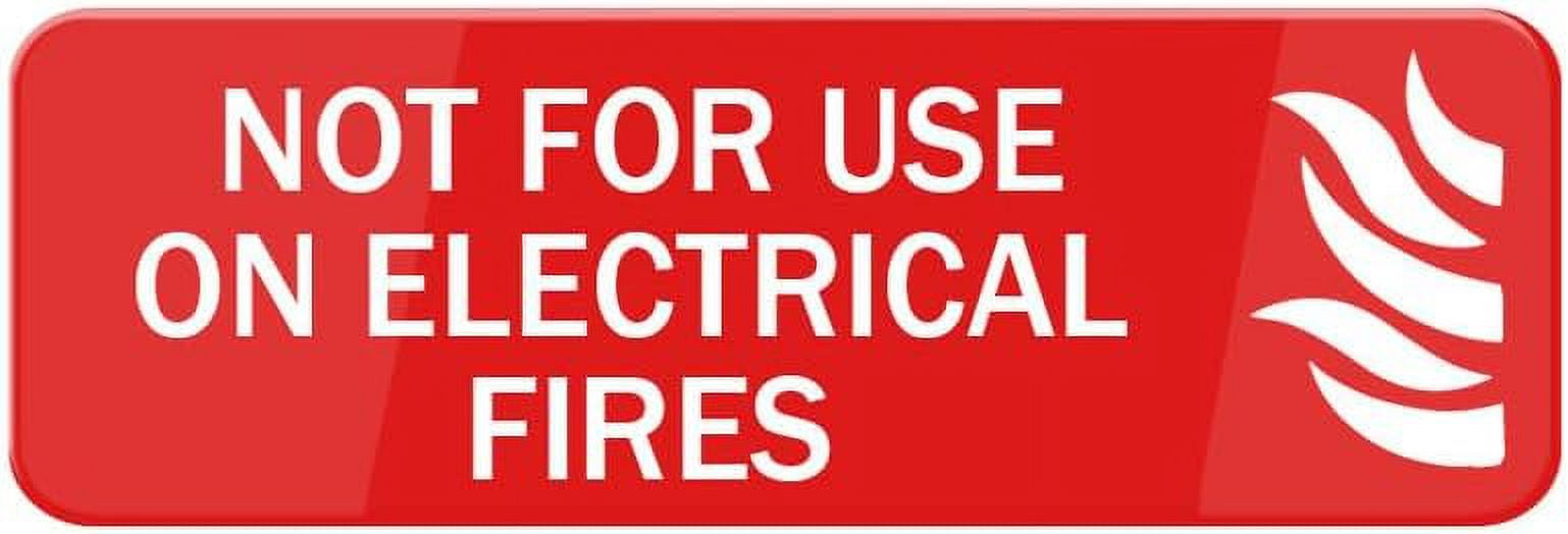 Acrylic Sign 3x10 Inch Self Adhesive Acrylic Not For Use On Electrical ...