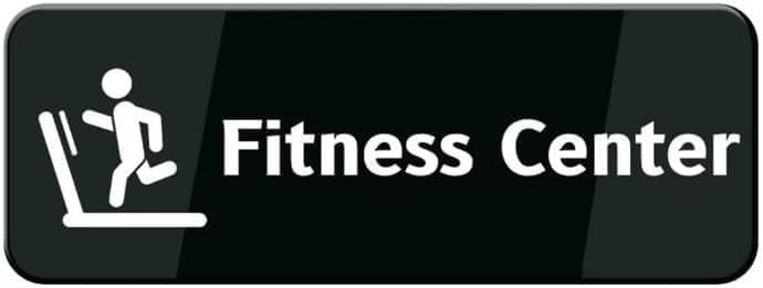 Acrylic Sign 3x8 Inch Acrylic Fitness Center Sign Acrylic Design For ...