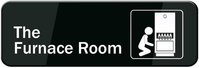 Acrylic Sign 3x8 Inch Acrylic Plastic Signs The Furnace Room Sign ...