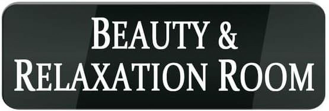 Acrylic Sign 3x8 Inch Acrylic Signs Beauty Relaxation Room Fade ...