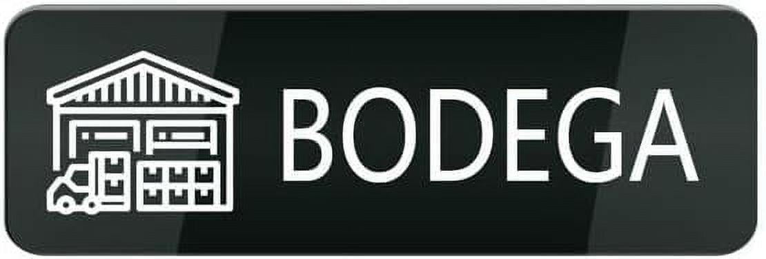 Acrylic Sign 3x8 Inch Acrylic Signs Bodega Stylish & Prominent Design ...