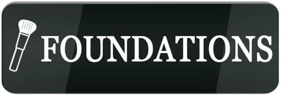 Acrylic Sign 3x8 Inch Acrylic Signs Foundations Sign For Door Or Wall ...