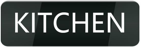 Acrylic Sign 3x8 Inch Acrylic Signs Kitchen Sign For Door Or Wall ...