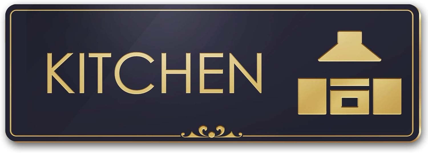 Acrylic Sign 3x8 Inch Acrylic Signs Kitchen Sign Kitchen Pantry Decor ...