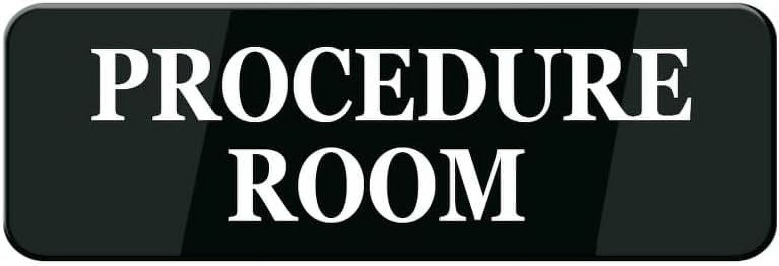 Acrylic Sign 3x8 Inch New Procedure Room Sign For Houseoffice Signs For ...