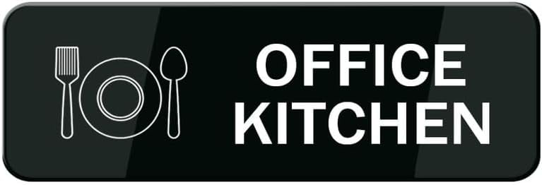 Acrylic Sign 3x8 Inch Office Kitchen Sign For Door Acrylic Plastic ...