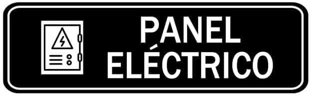 Acrylic Sign 3x8 Inch Panel Electrico Sign Acrylic Plaque With For Door ...