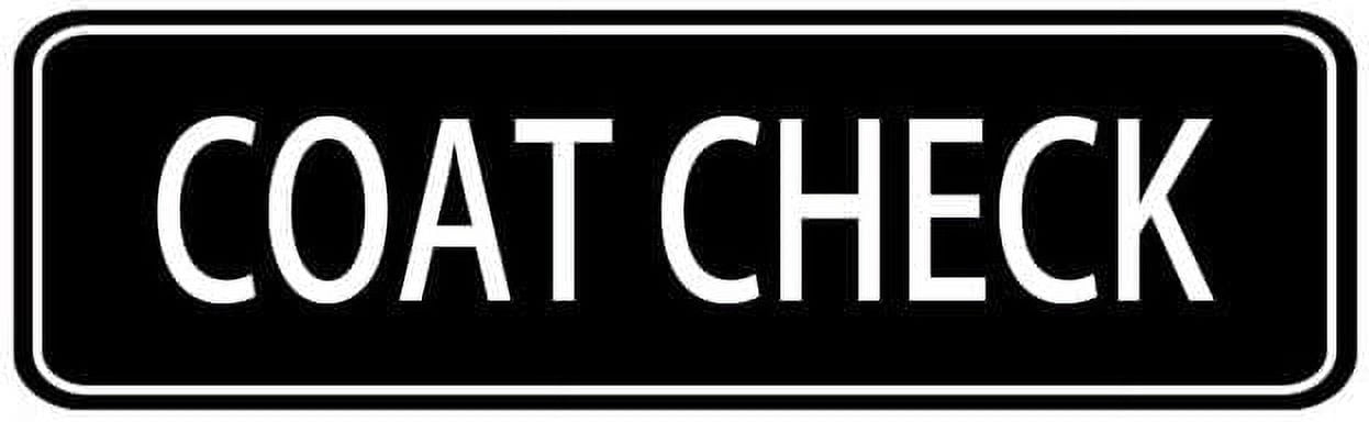 Acrylic Sign 3x8 Inch Plastic Signs Rounded Corners Long Lasting Modern ...