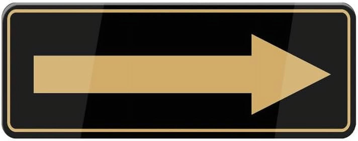 Acrylic Sign 3x8 Inch Right Directional Arrow Sign For House Acrylic ...
