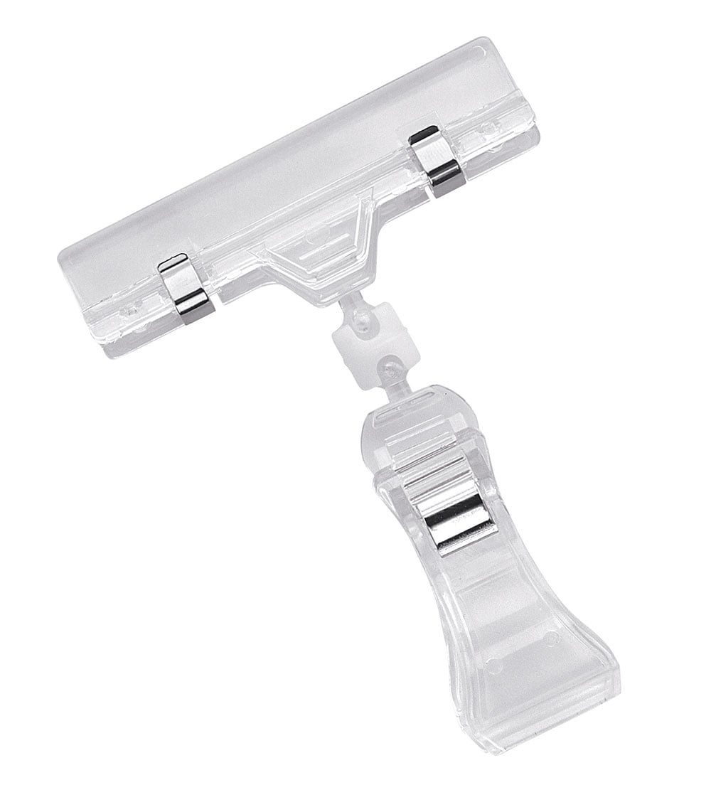 Acrylic Sign Clip Sign/Sign Holder - (Pack of 10) - Walmart.com