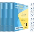 Acrylic Sign Holder 8.5 x 11 Wall Mount, Clear Plastic Sign Display ...