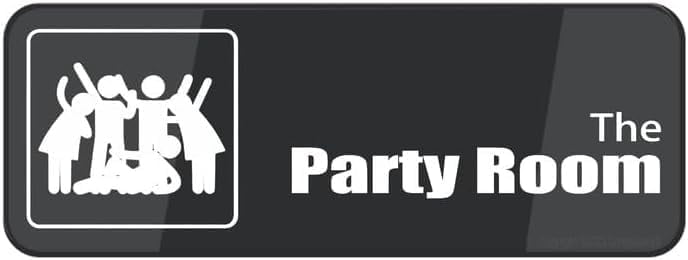 Acrylic Sign for Wallthe Party Room Sign Sign for Office Restaurants ...
