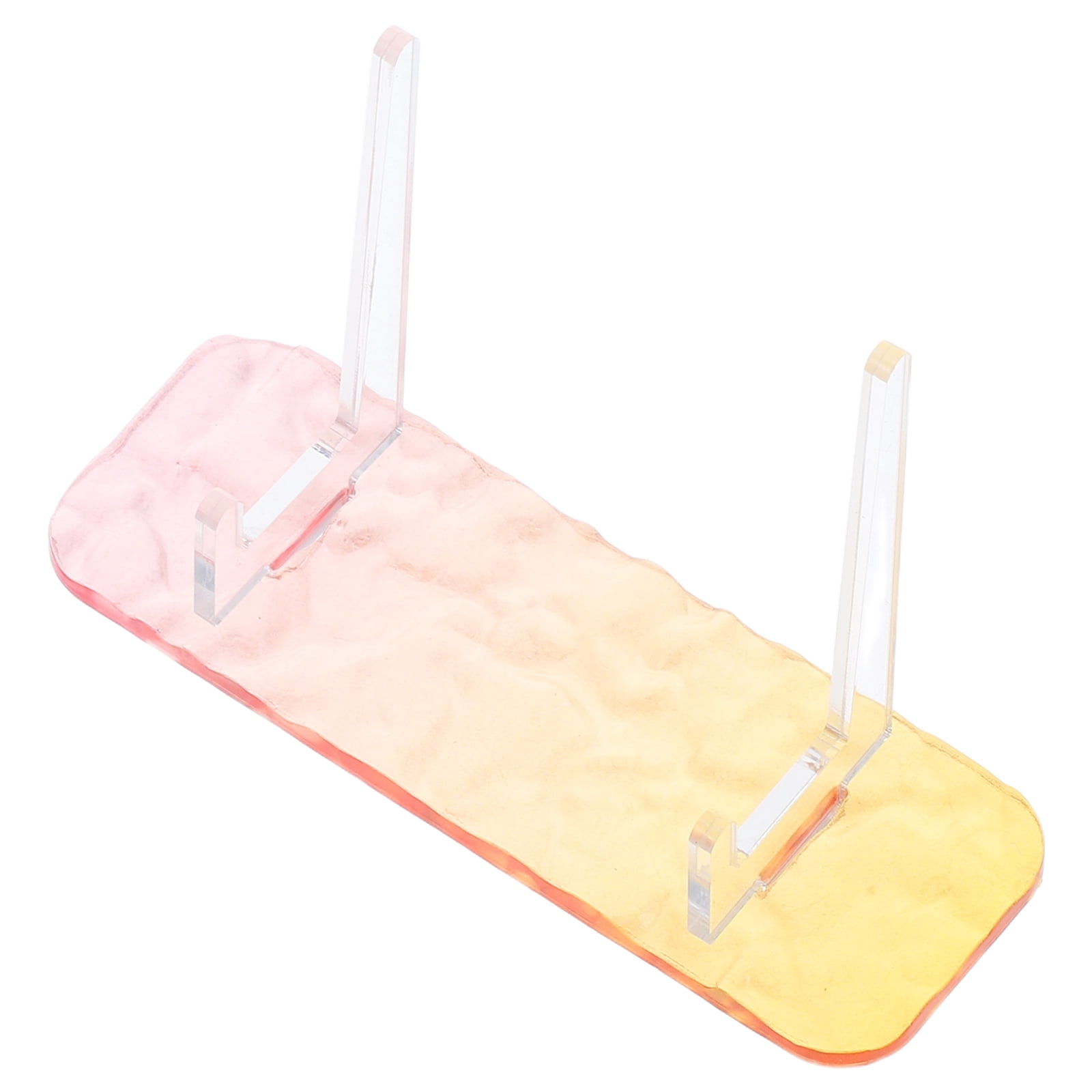 Acrylic Small Display Stand Transparent Picture Holder Mini Easel Desk ...