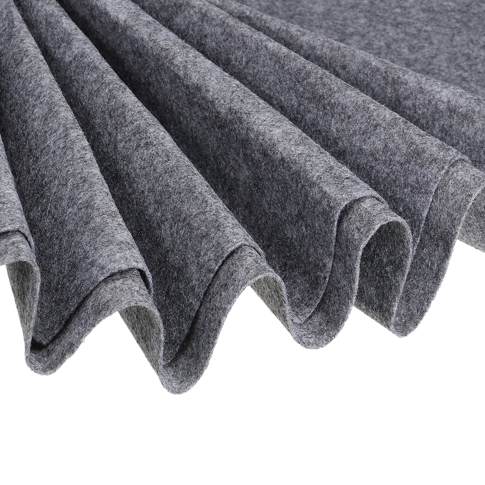 Acrylic Soft Felt Fabric Sheets Fiber Sheet Grey 39x39 Inch 1mm Thick ...