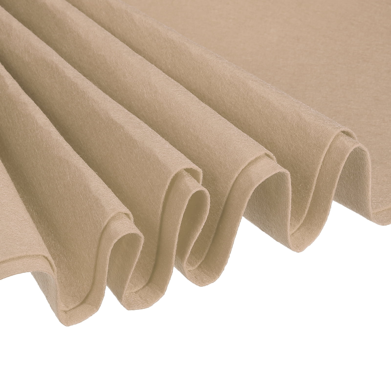 Acrylic Soft Felt Fabric Sheets Fiber Sheets Beige 39x39 Inch 1mm Thick ...