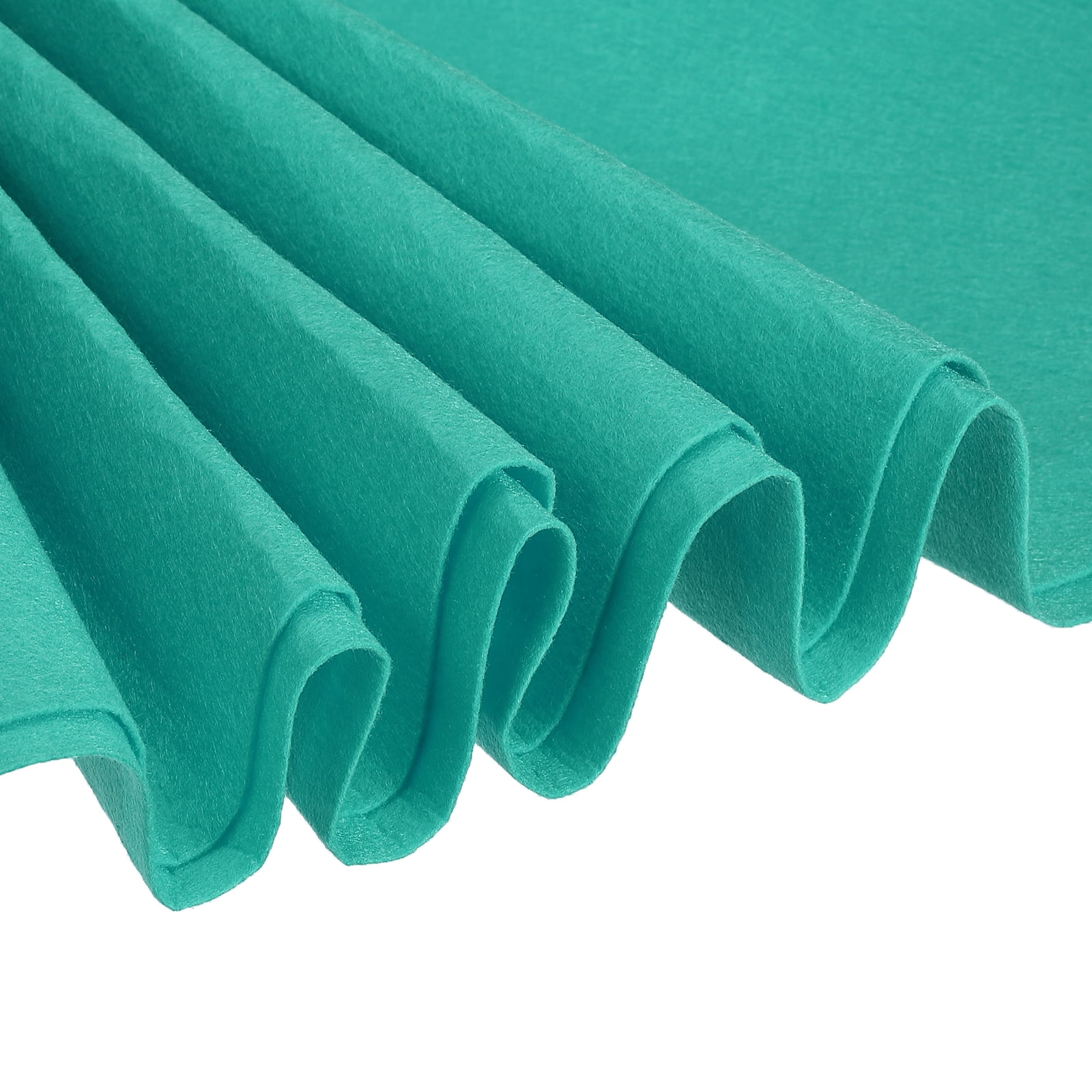 Acrylic Soft Felt Fabric Sheets Fiber Sheets Blue-Green 39x39 Inch 1mm ...