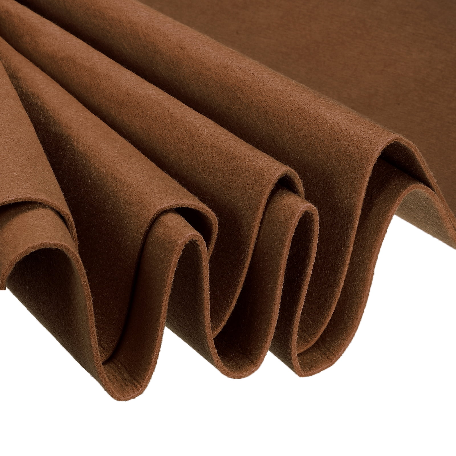 Acrylic Soft Felt Fabric Sheets Fiber Sheets Dark Brown 39x39 Inch 3mm ...