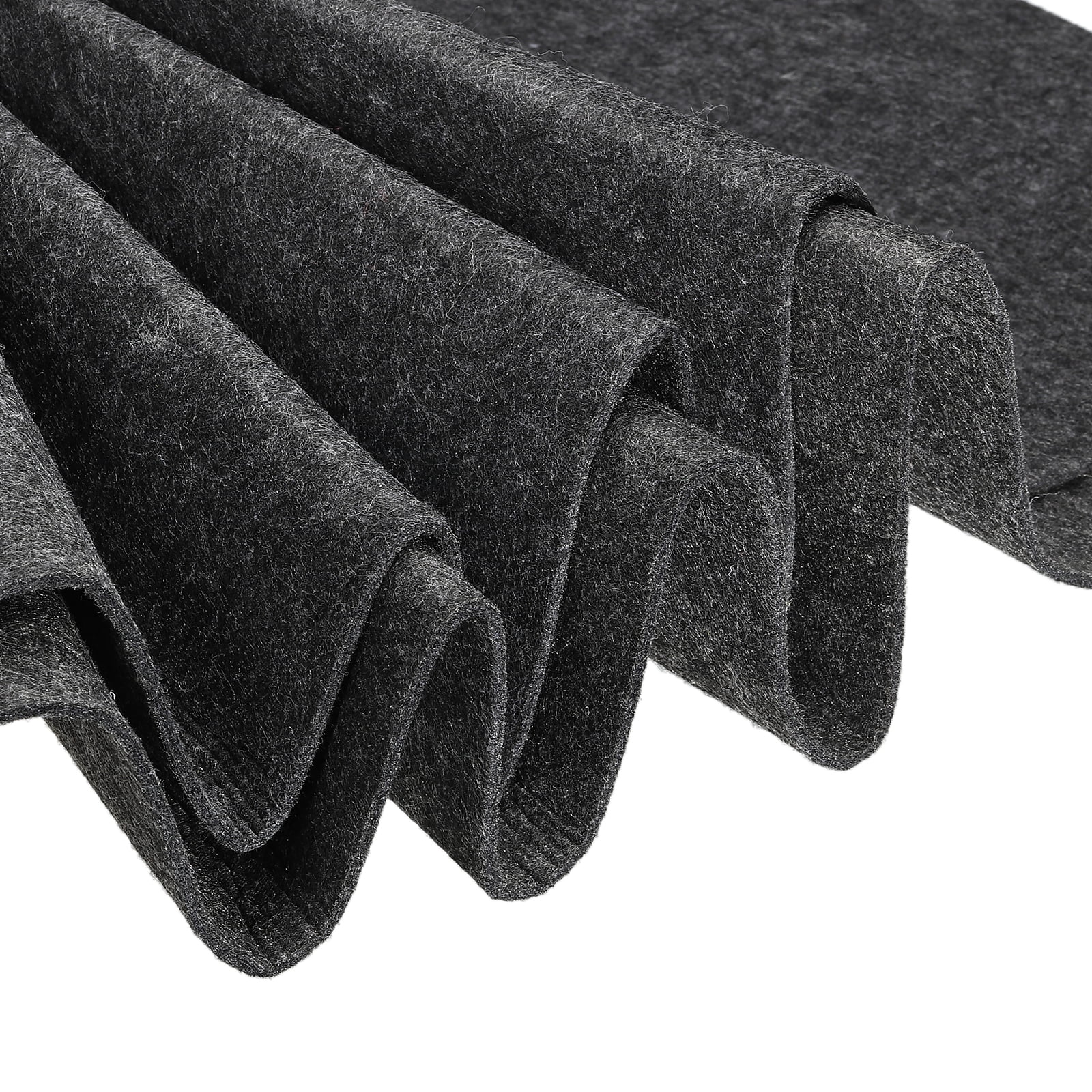 Acrylic Soft Felt Fabric Sheets Fiber Sheets Deep Grey 39x39 Inch 3mm ...