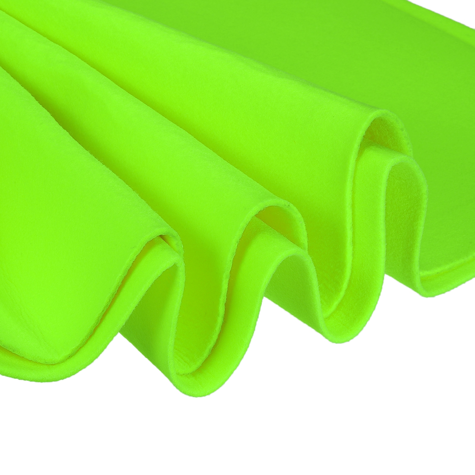 Acrylic Soft Felt Fabric Sheets Fiber Sheets Emerald Green 39x39 Inch ...