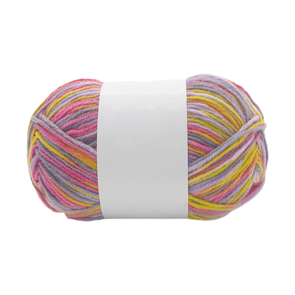 Acrylic Soft Yarn Roll of 50g Knitting Yarn for DIY Hand Knitting ...