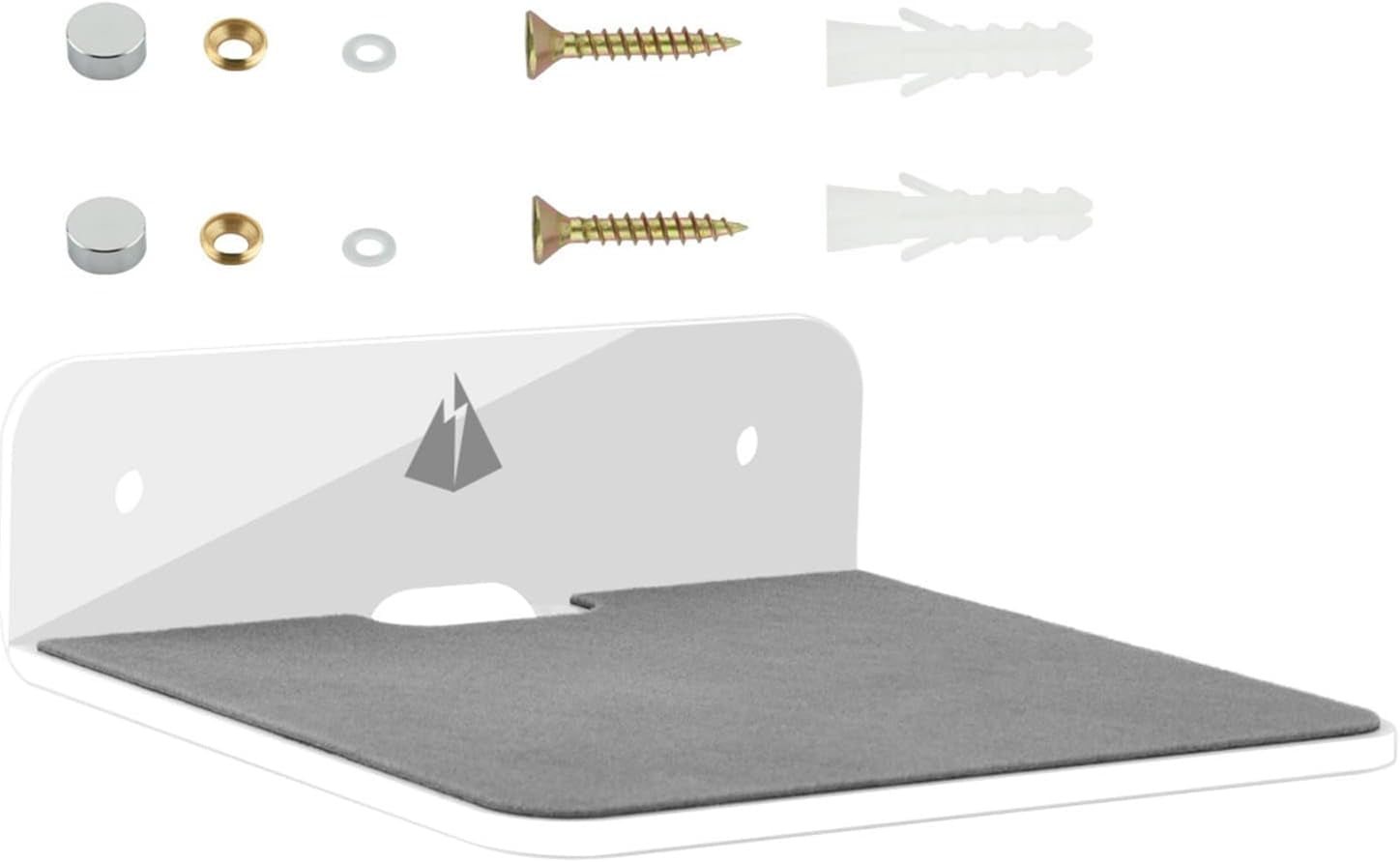 Acrylic Speaker Wall Shelf, Wall Mounted BT Speaker Holder Rack ...