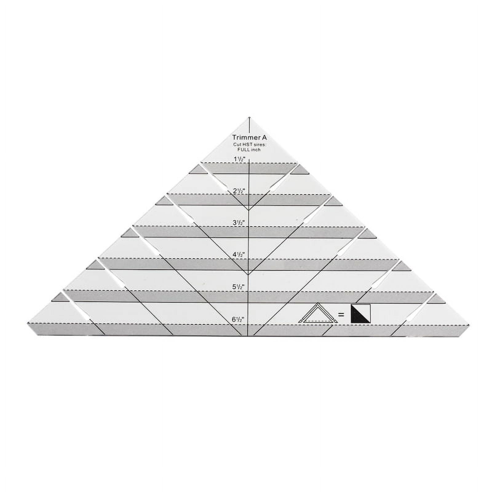 Acrylic Special Shaped for Triangle Sewing Ruler Quilting Template ...