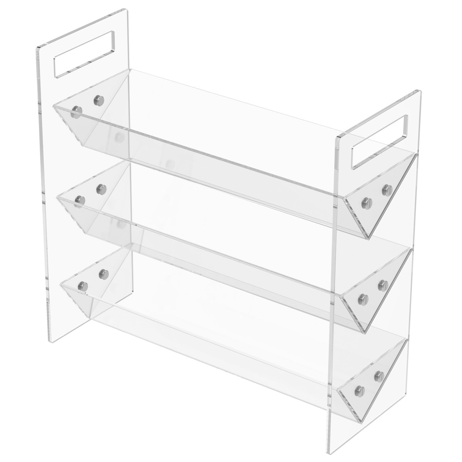 Acrylic Spice Rack Organizer for Cabinet Kitchen Countertop Shelf ...