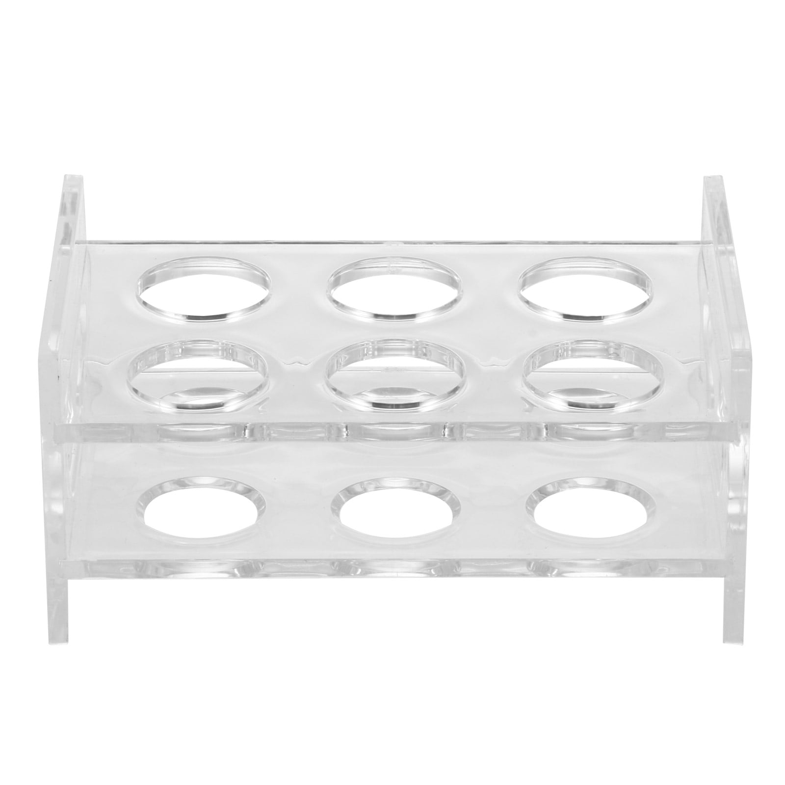 Acrylic Stand Clear Glasses Liquor Cup Display Rack Bar Display Stand ...