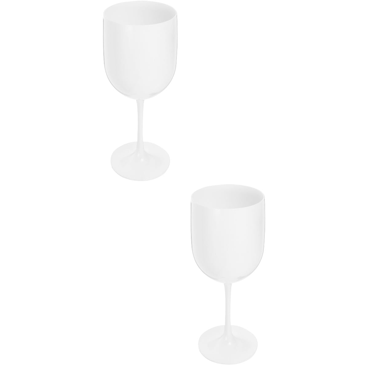 Acrylic Stemware Wine Glass Cocktail Goblet Blue Cups Drinking Goblets ...